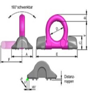 Product: VRBS - Load Ring for Welding | Stenhouse Lifting